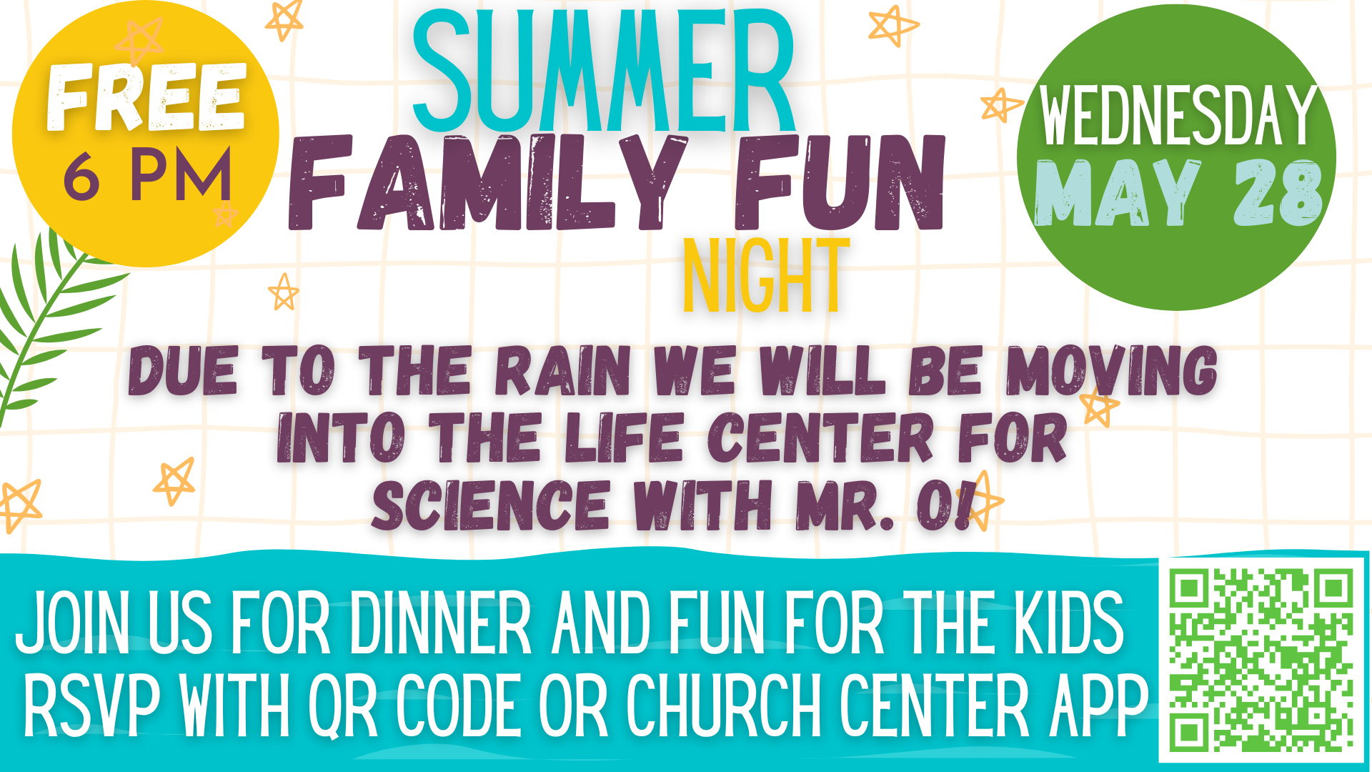 Summer Family Fun Nights - St. Timothy Lutheran Church